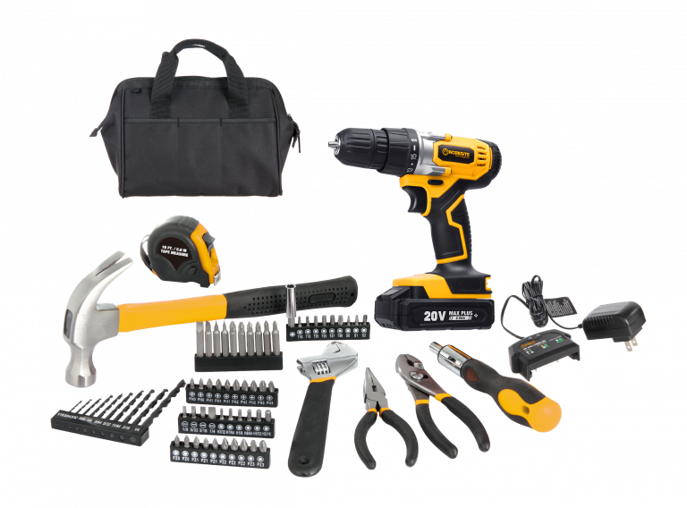 Worksite Power Tools Combo Kit 70pcs. Advanced tools for designing ...